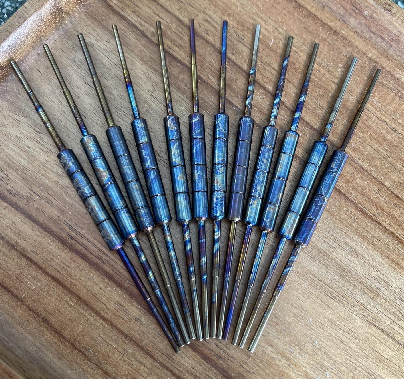 Titanium Coiling rod | coffin coils